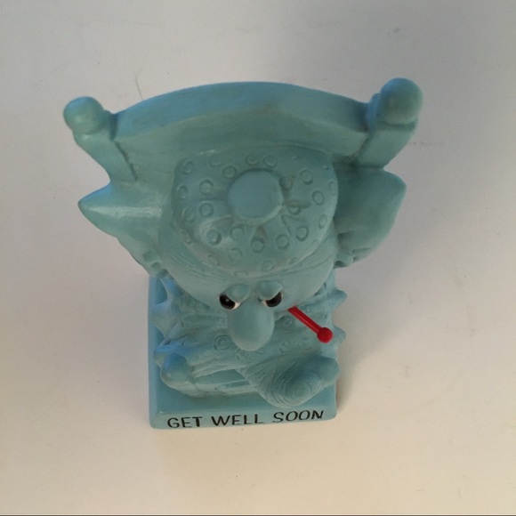 Other | Vintage Plastic Get Well Soon Figure | Poshmark